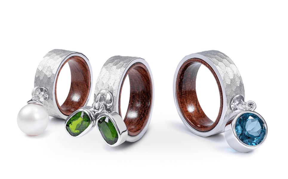 Raw Gems Jewelry | Unique rough gemstone jewelry by German Kabirski