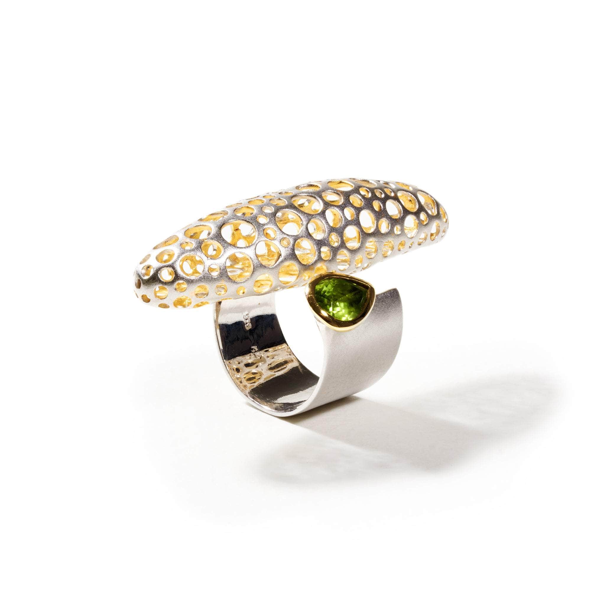 Emiko Green Tourmaline Ring | Shop German Kabirski Jewelry Online