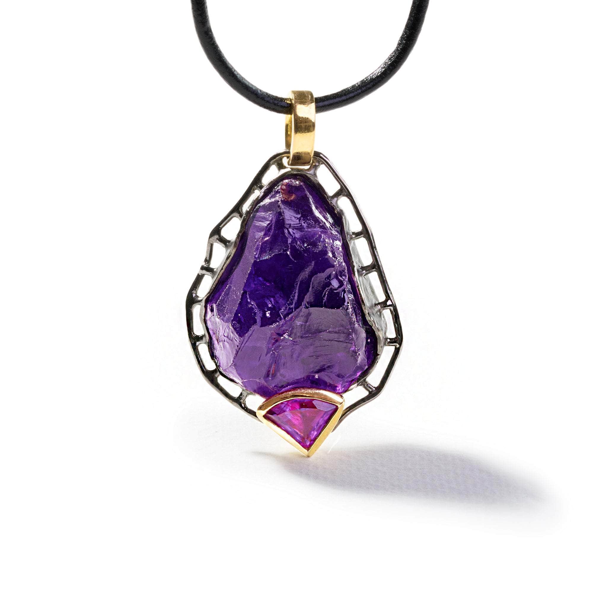 Rhea Amethyst Pendant | Shop German Kabirski Jewelry Online