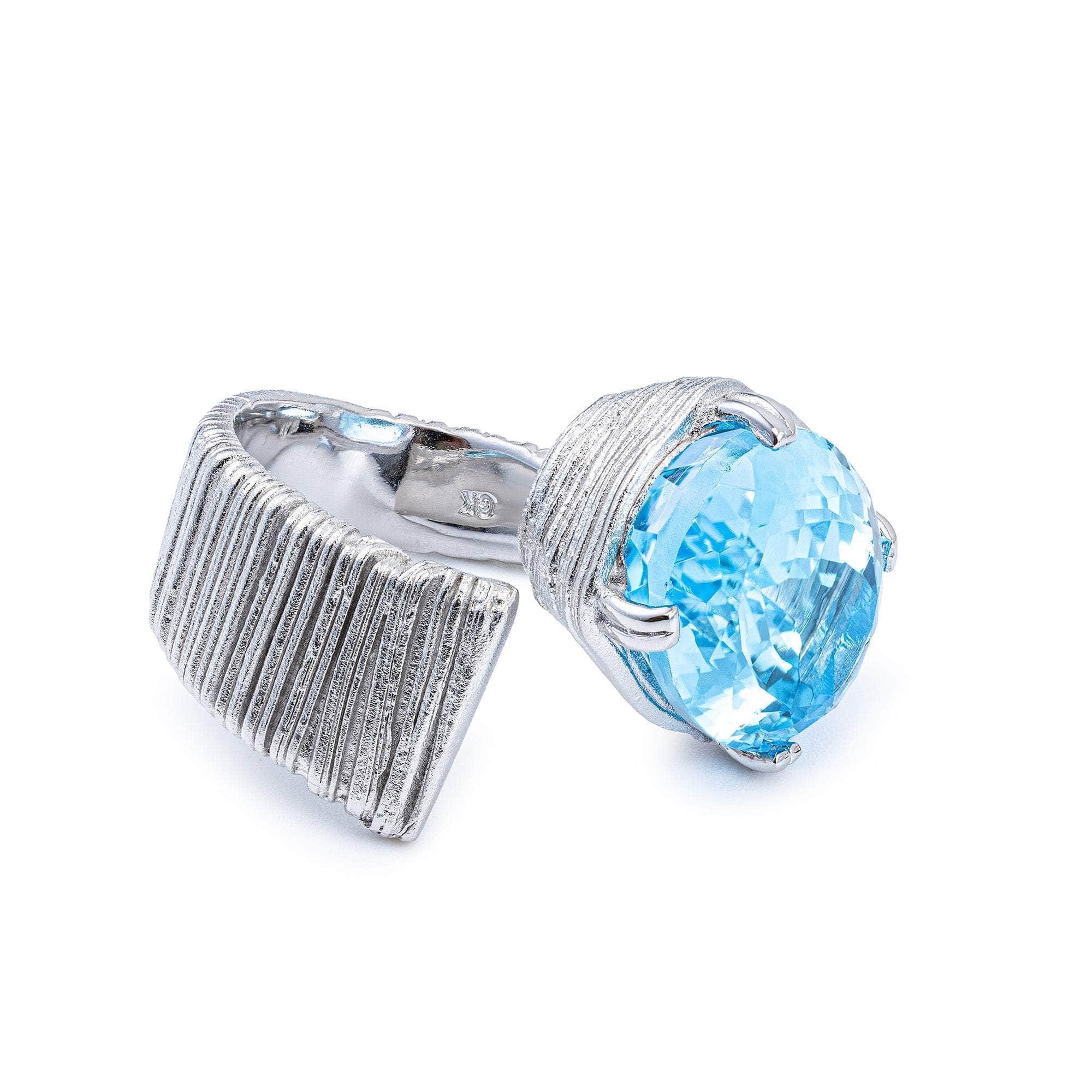 Velis Blue Topaz Ring | Shop German Kabirski Jewelry Online