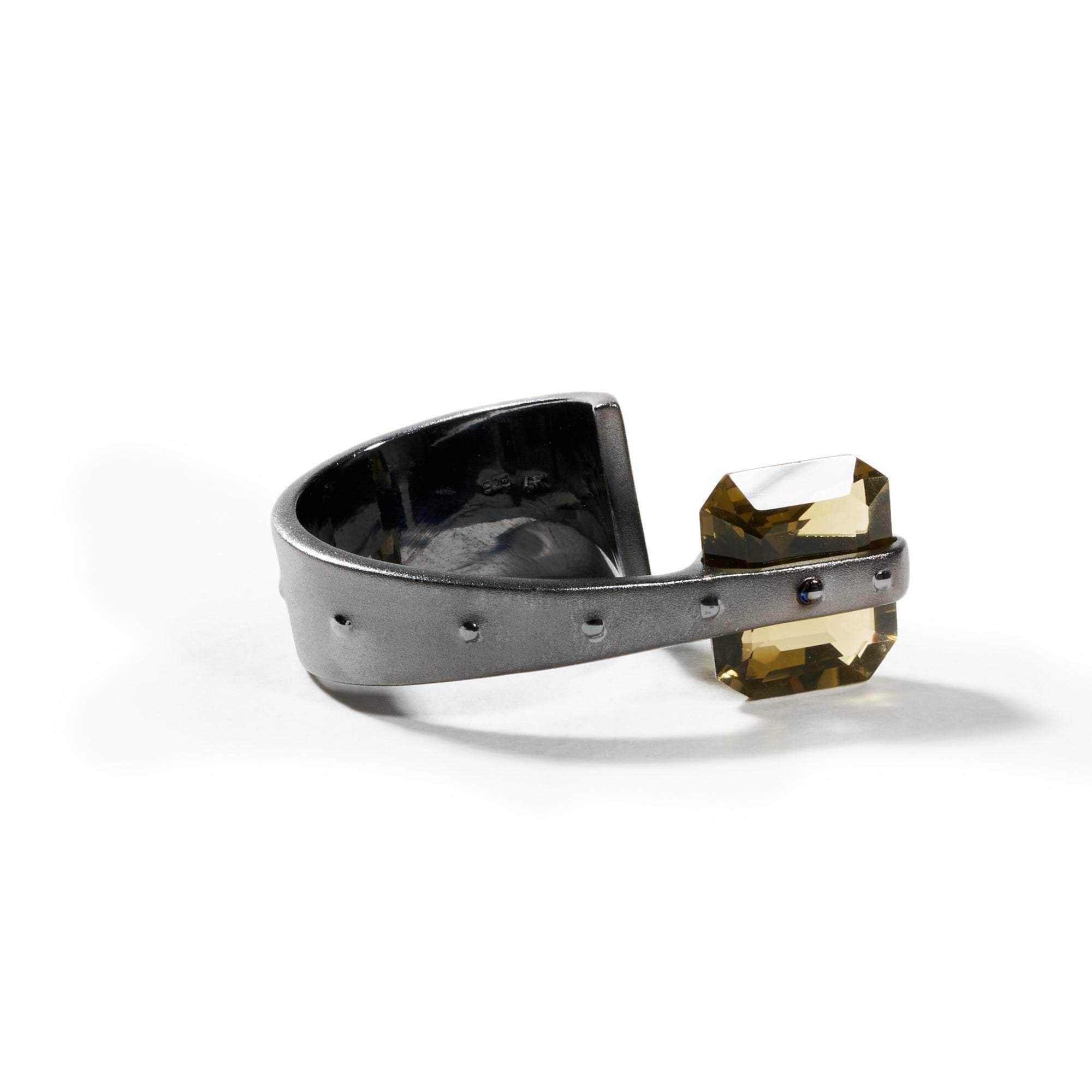 Darzo Smoky Quartz Ring | Shop German Kabirski Jewelry Online