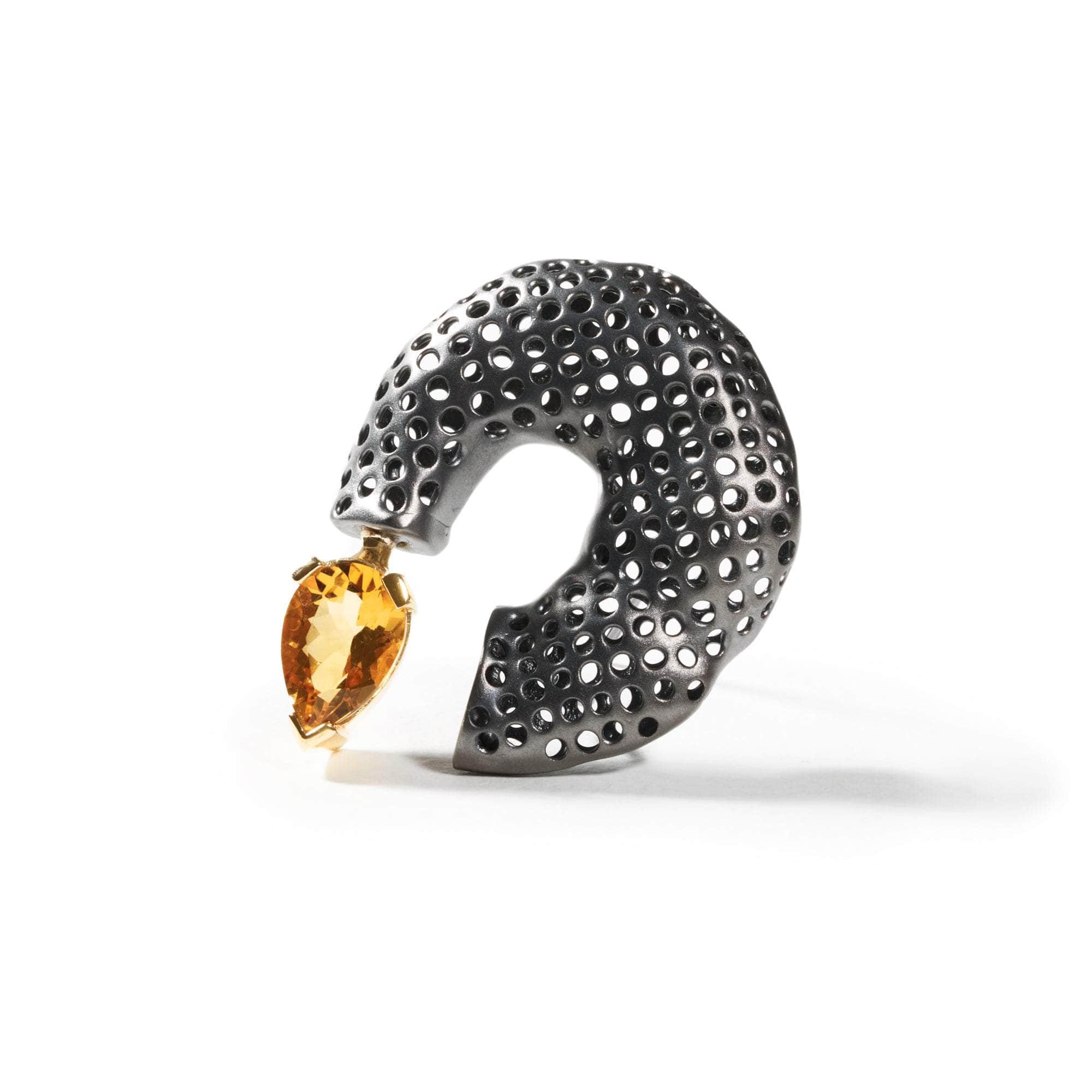 Saeth Citrine Brooch | Shop German Kabirski Jewelry Online